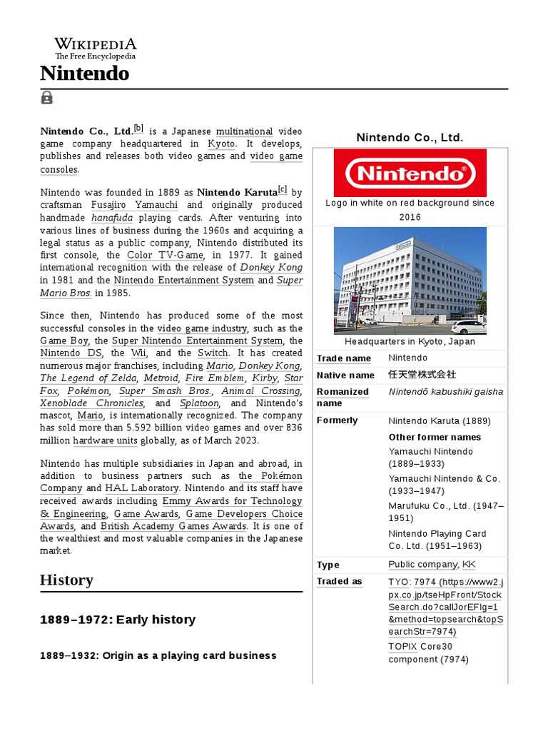 W Nintendo | PDF | Nintendo | Wii