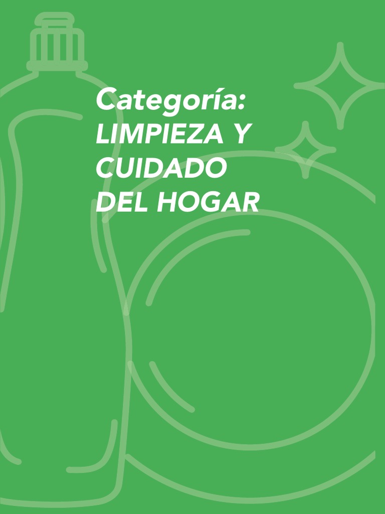 Catálogo - 2021 - LIMPIEZA Y CUIDADO DEL HOGAR | PDF | Limpieza