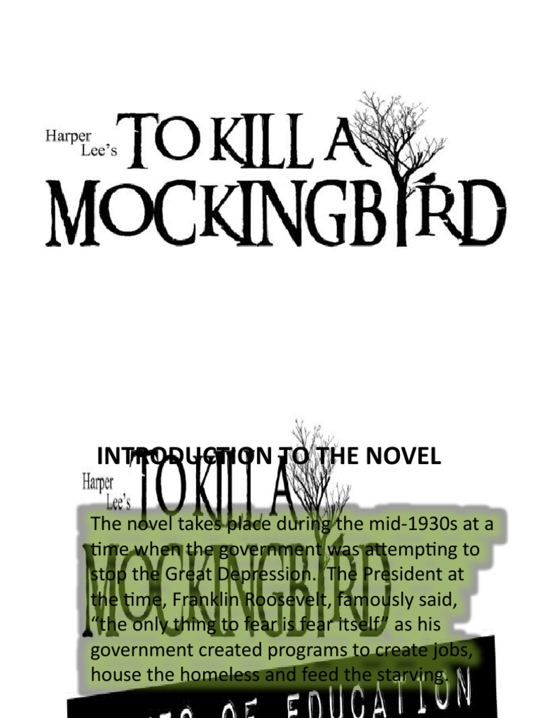 3) To Kill A Mockingbird Chapter 1,2 | PDF | To Kill A Mockingbird
