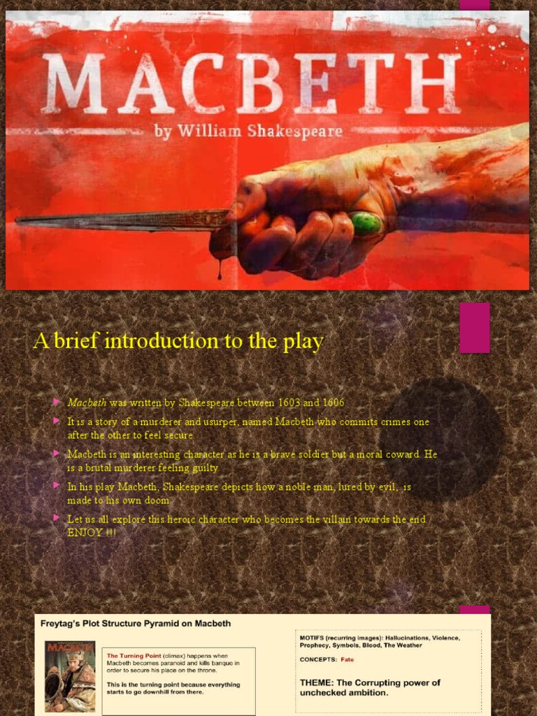 Introduction to Macbeth's Tragedy | PDF | Macbeth