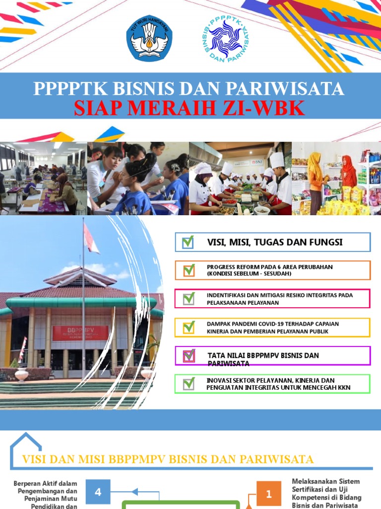 Paparan Desk Evaluasi ZI-WBK P4TK Bispar | PDF | Komputer