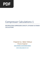 Compressor Selection and Sizing | PDF | Turbine | Pump