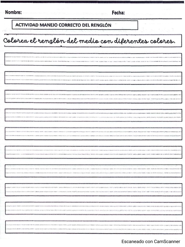 uso correcto del renglón | PDF