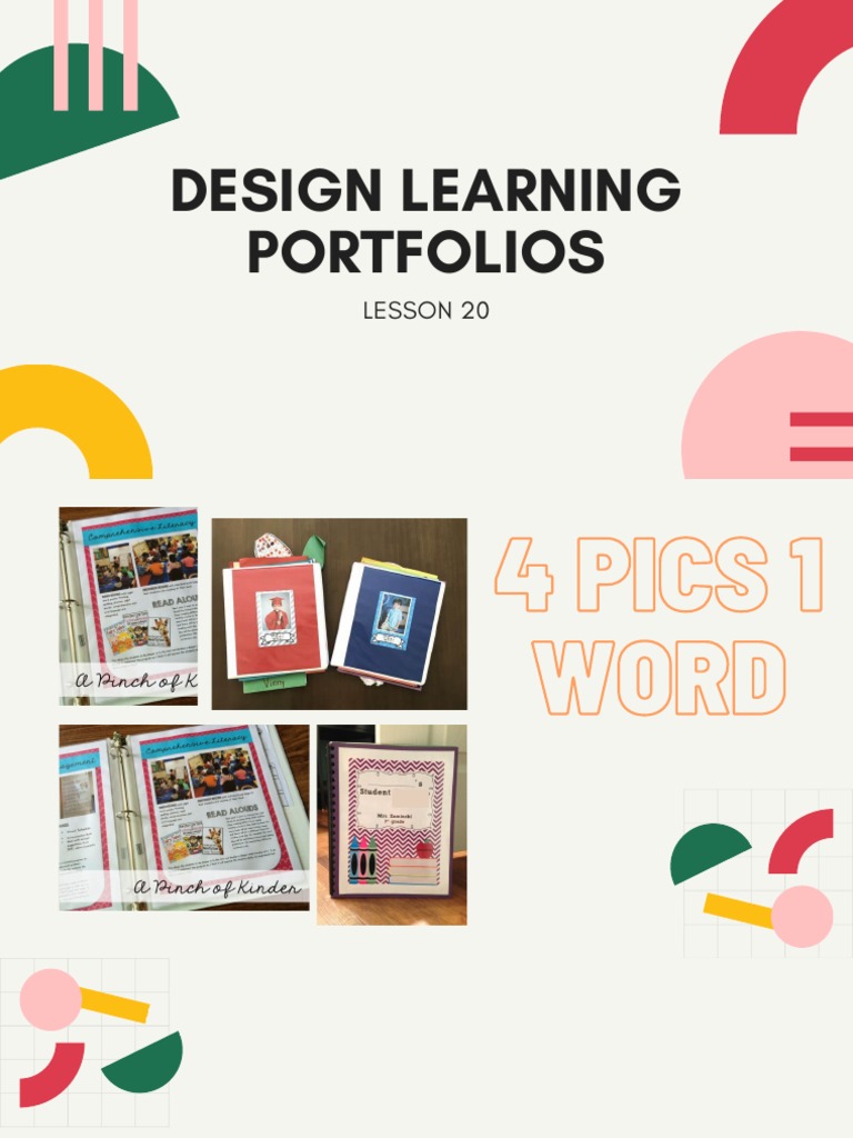 Math Education Presentation Skeleton in A Colorful Geometric Style ...