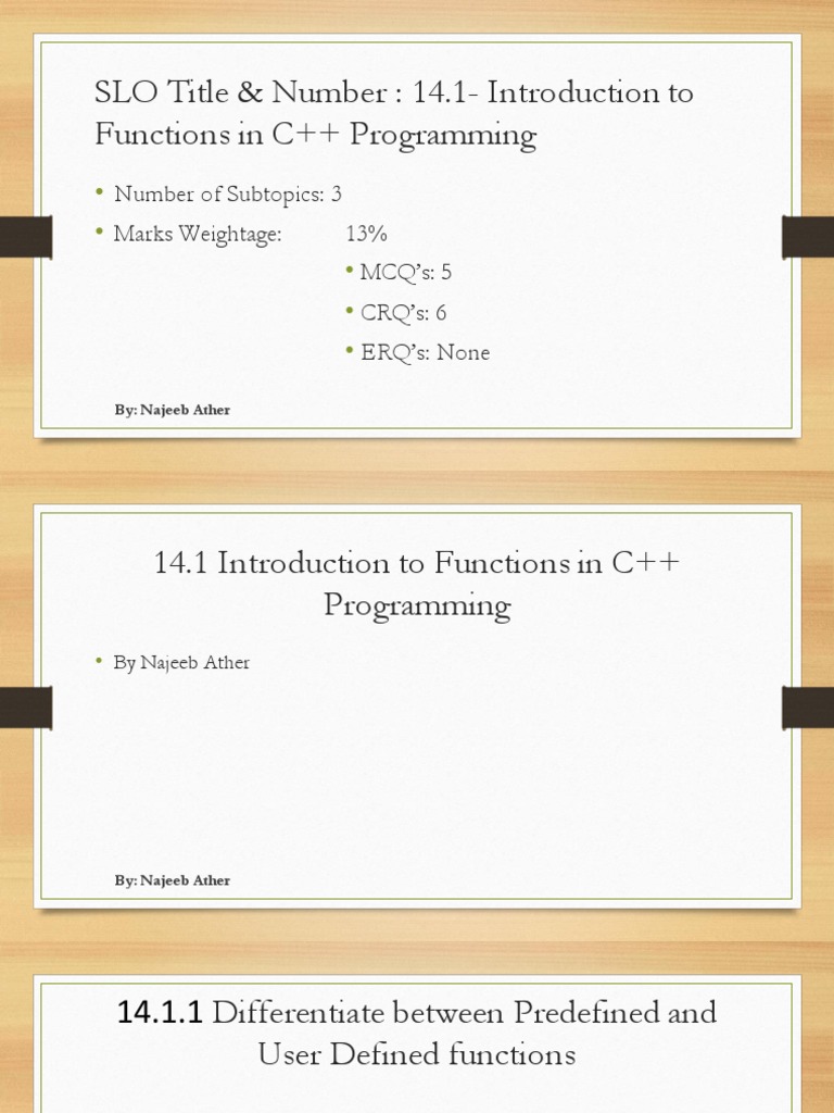 14 Functions Pdf Parameter Computer Programming Scope Computer Science 