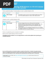Cambridge IGCSE Global Perspectives 2025 | PDF