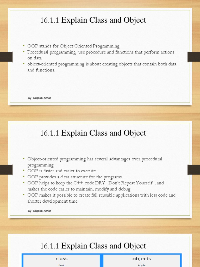 16 Object Oriented Programming Pdf Programming Constructor Object Oriented Programming 