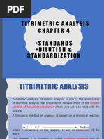 Titrimetric Methods of Analysis | PDF | Titration | Chemistry