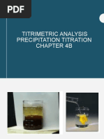 Argentometric Titrations-1 | PDF | Titration | Chemistry