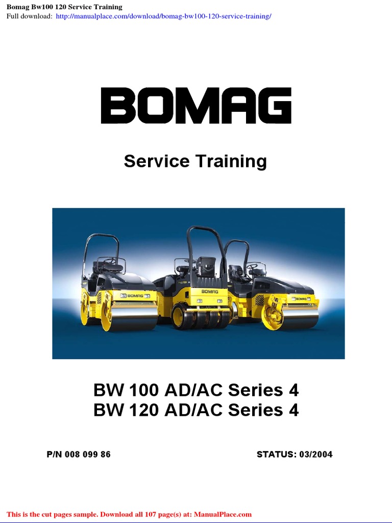Bomag Extranet Service Training