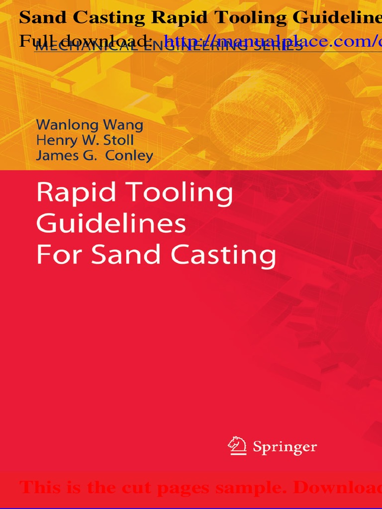 Sand Casting Rapid Tooling Guidelines | PDF | Metalworking | Physical ...