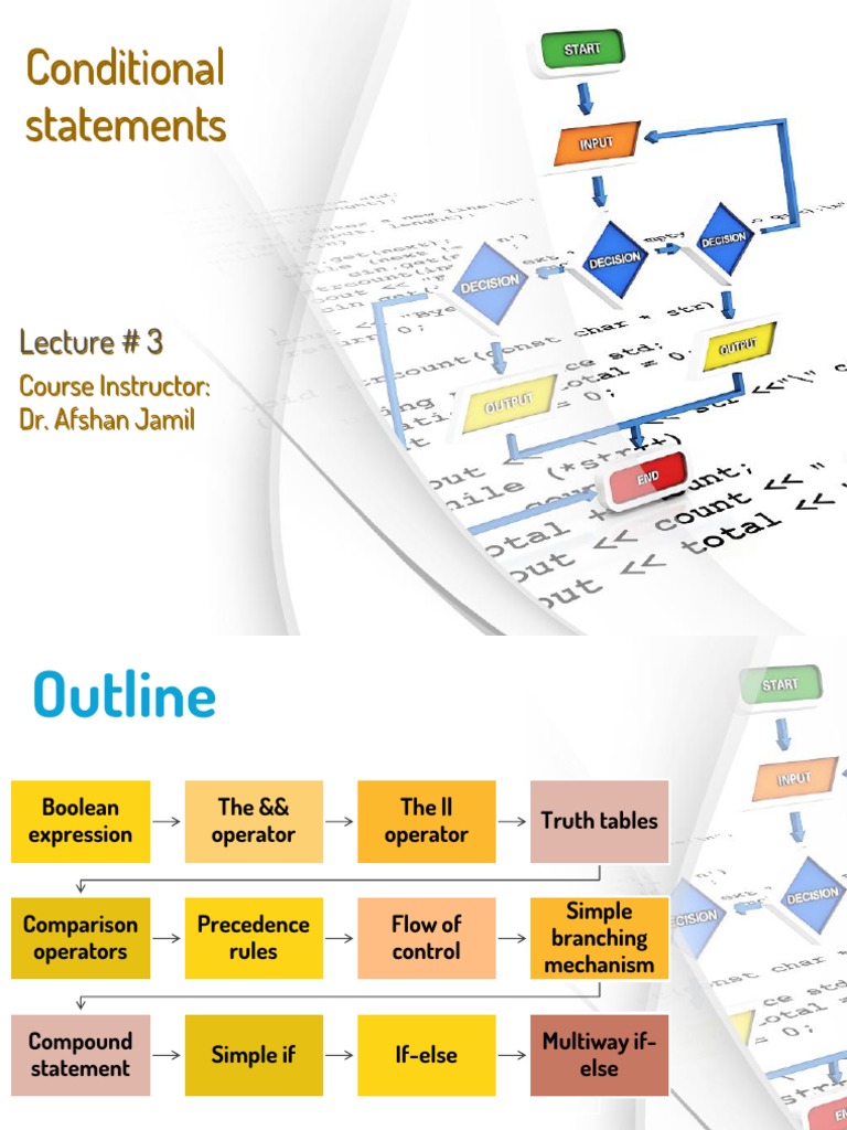 Lecture 3 Pdf Boolean Data Type Control Flow