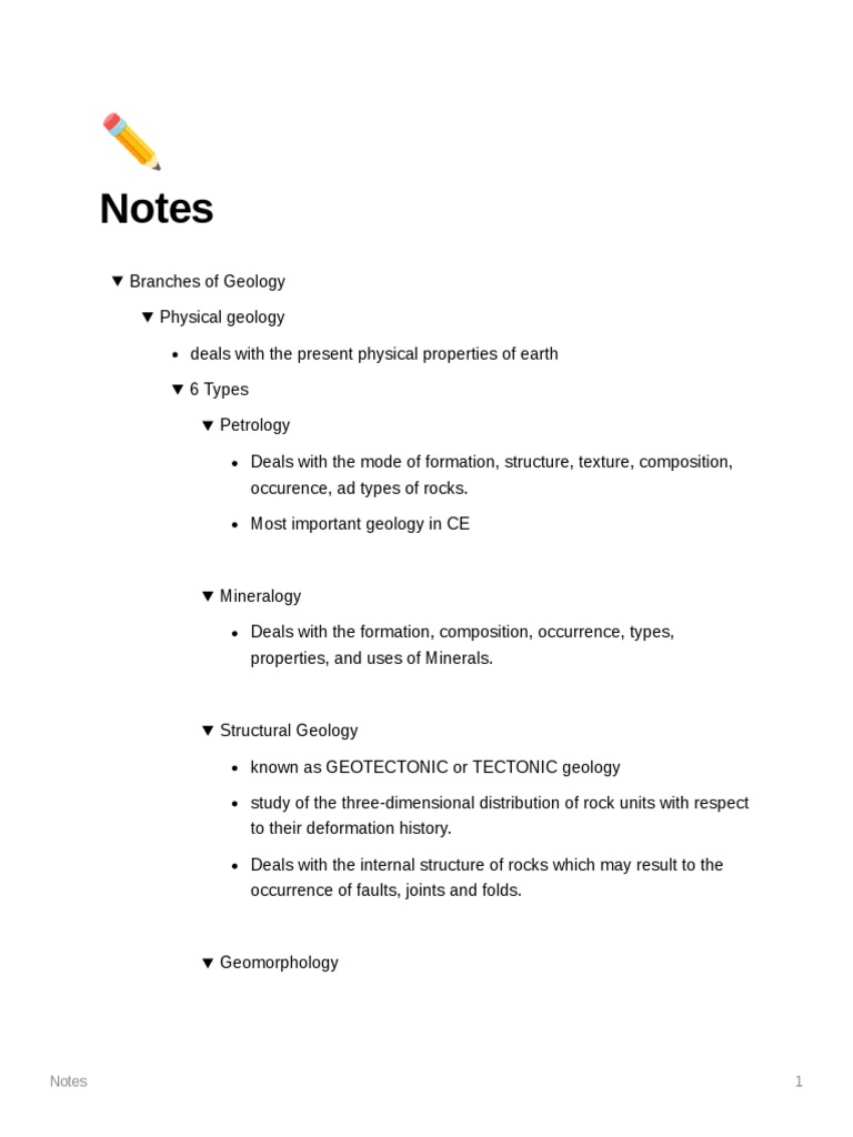 Geology | PDF | Geology | Earth Sciences Geology | PDF | Geology | Earth Sciences