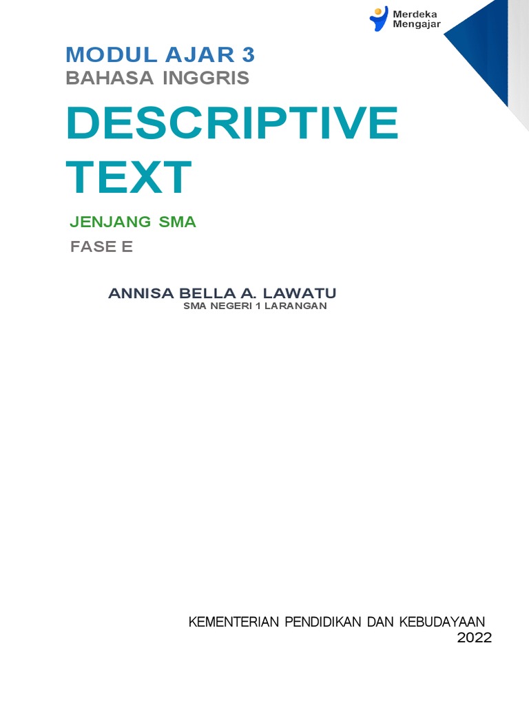 Modul Ajar Anisa | PDF