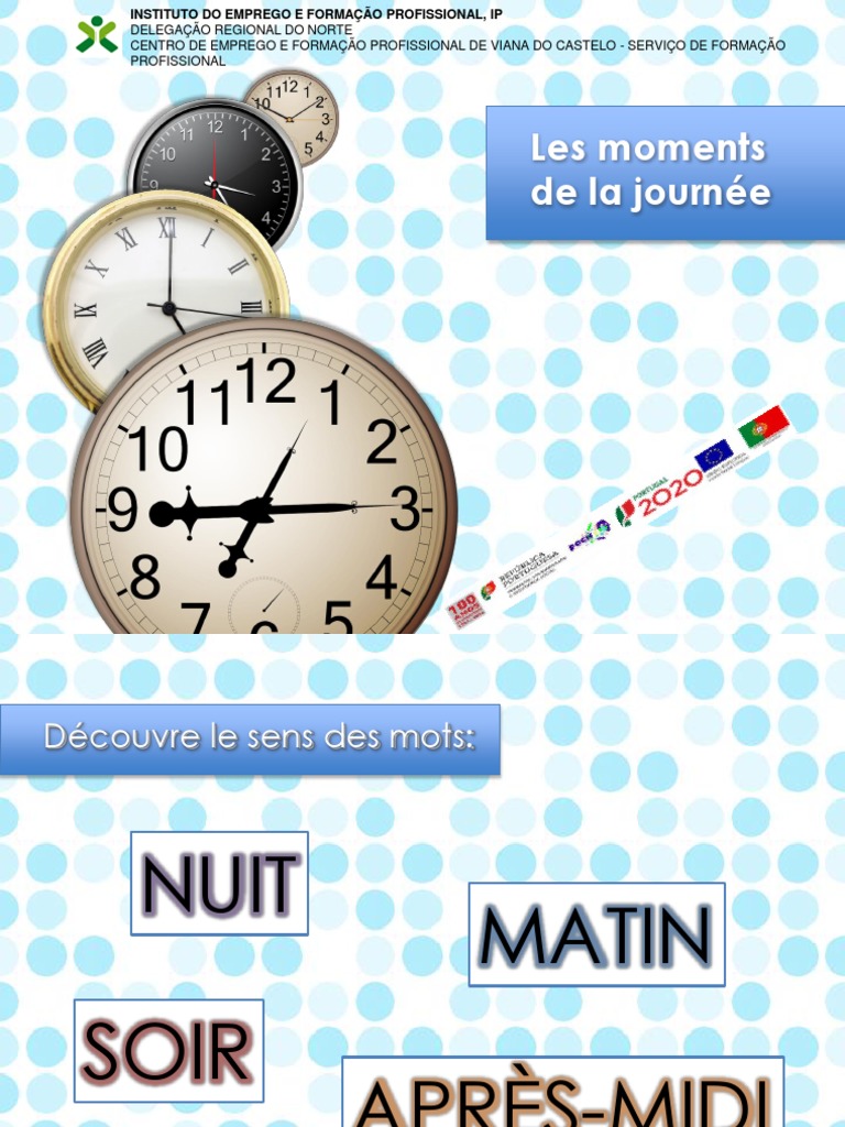 Moments de la Journée et Traductions | PDF