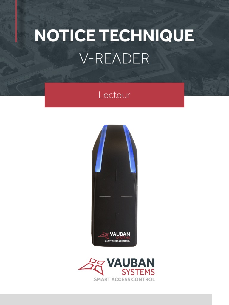 Notice V-READER | PDF | Connectique | Câble coaxial