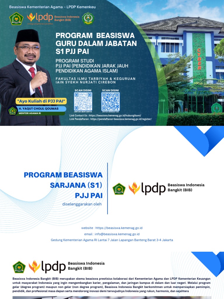 Presentasi Sosialisasi PJJ Pai | PDF