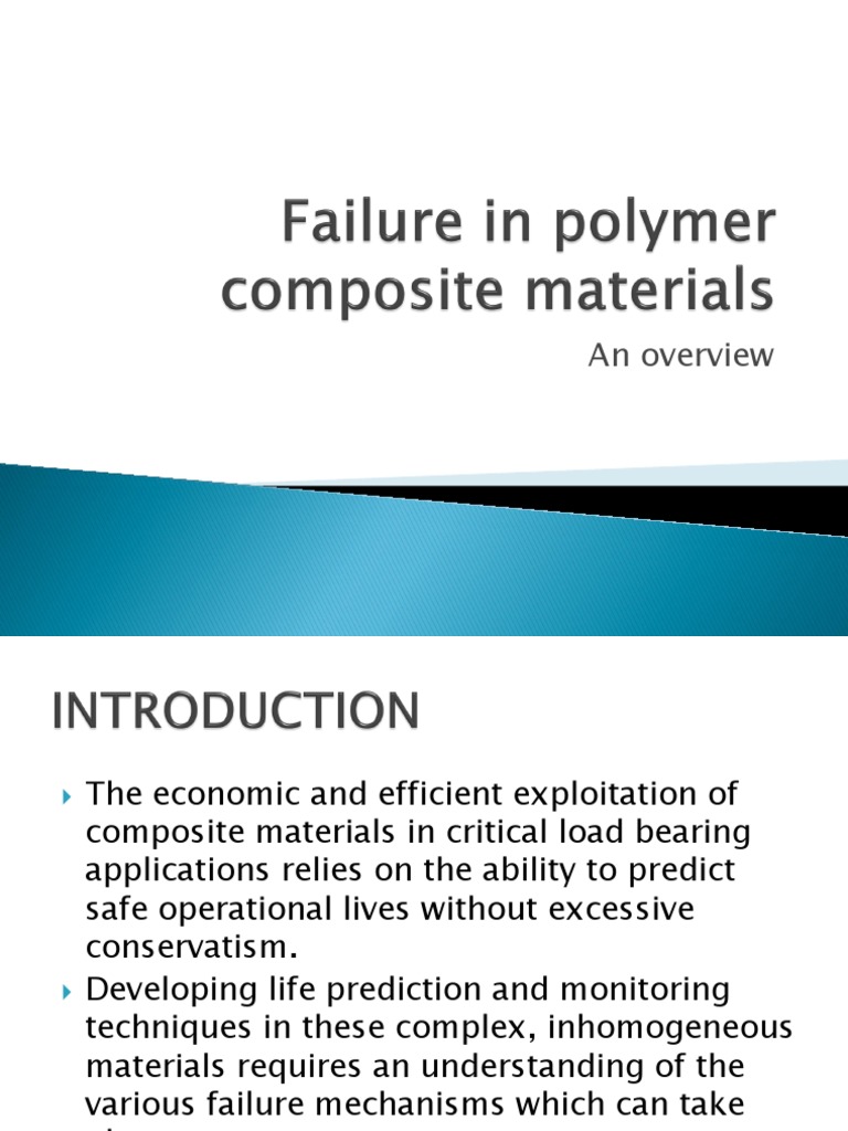 11 Failure in Polymer Composite Materials | PDF