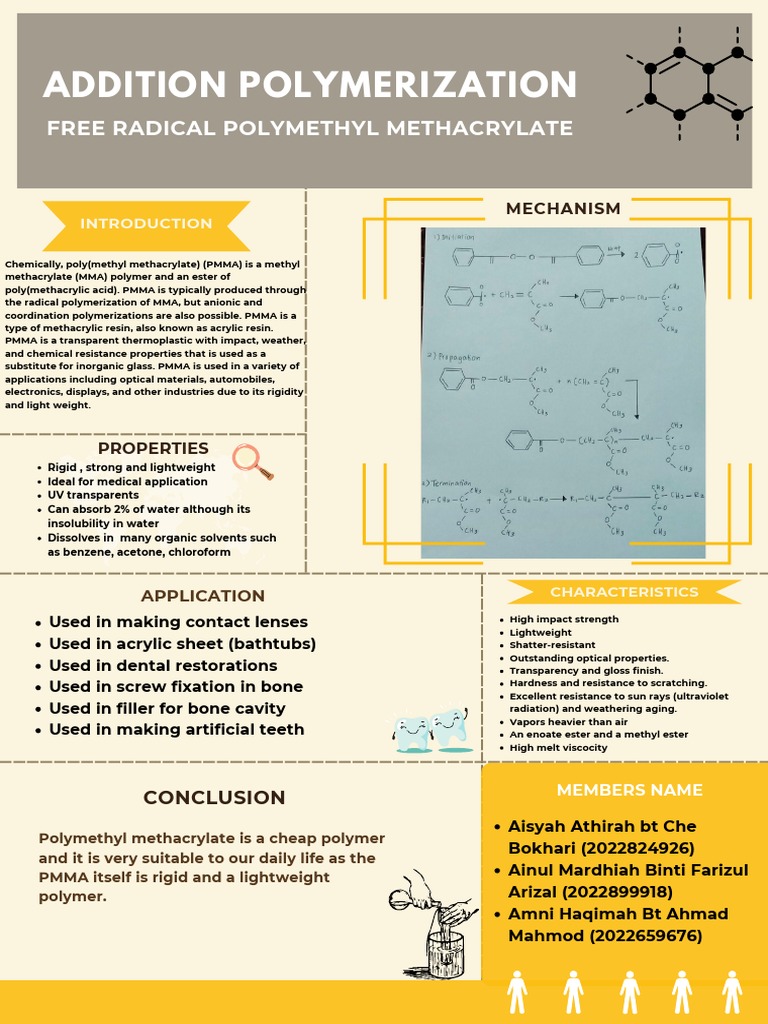 PMMA: Properties and Applications | PDF | Poly(Methyl Methacrylate ...