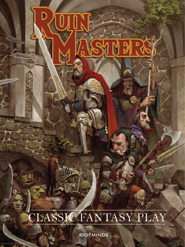 RuinMasters Classic Fantasy RolePlay | PDF | Dice | Gaming