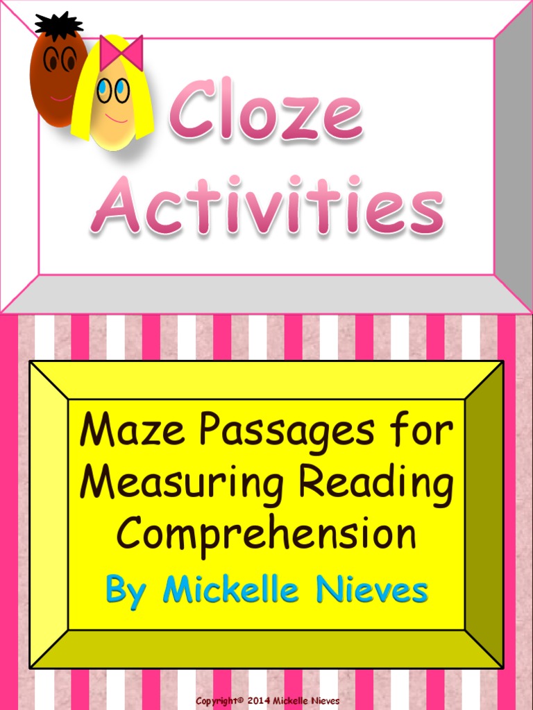 Maze Passages For Measuring Reading Comprehension | PDF | Elephant ...