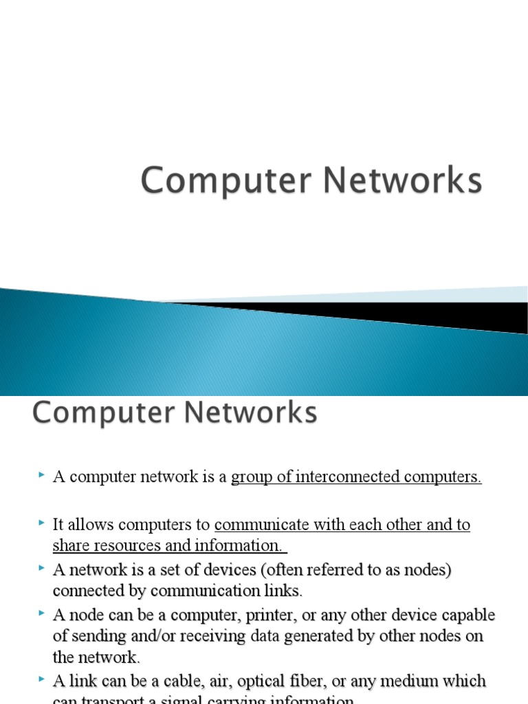 Computer Network Pdf Computer Network Local Area Network