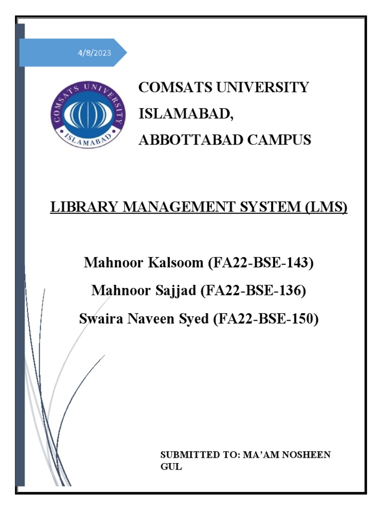 Library Management System | PDF