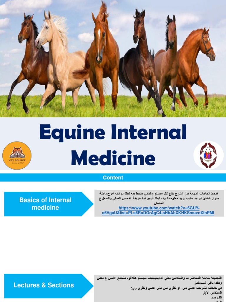 IM Equine. Revision T.W 0 Vet. Sourse | PDF | Pulse | Pneumonia