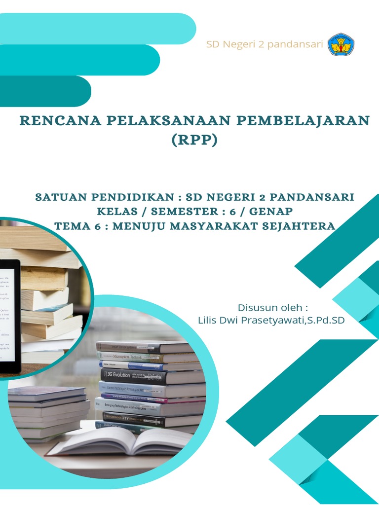 Cover RPP Tema 6 (215&330) | PDF | Ilmu Sosial