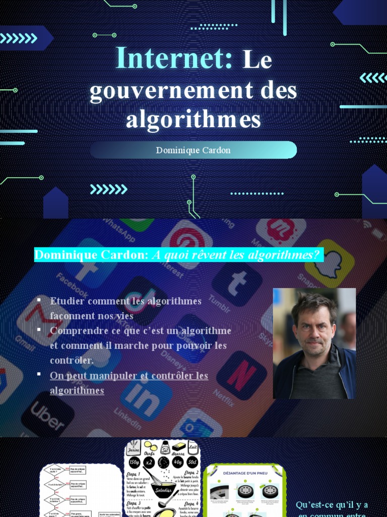 Les algorithmes - Dominique Cardon | PDF