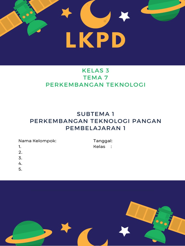 LKPD Mandiri Siklus 1 Kelas Tema 7 ST1 PB 3 | PDF