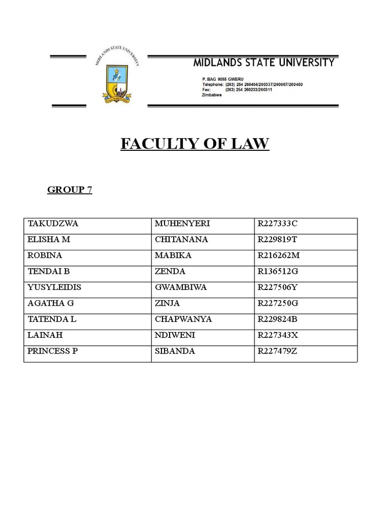 GROUP 7 Property Law Assignment2 | PDF