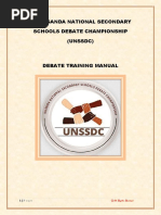 World Schools Debate: A Comprehensive Guide | PDF