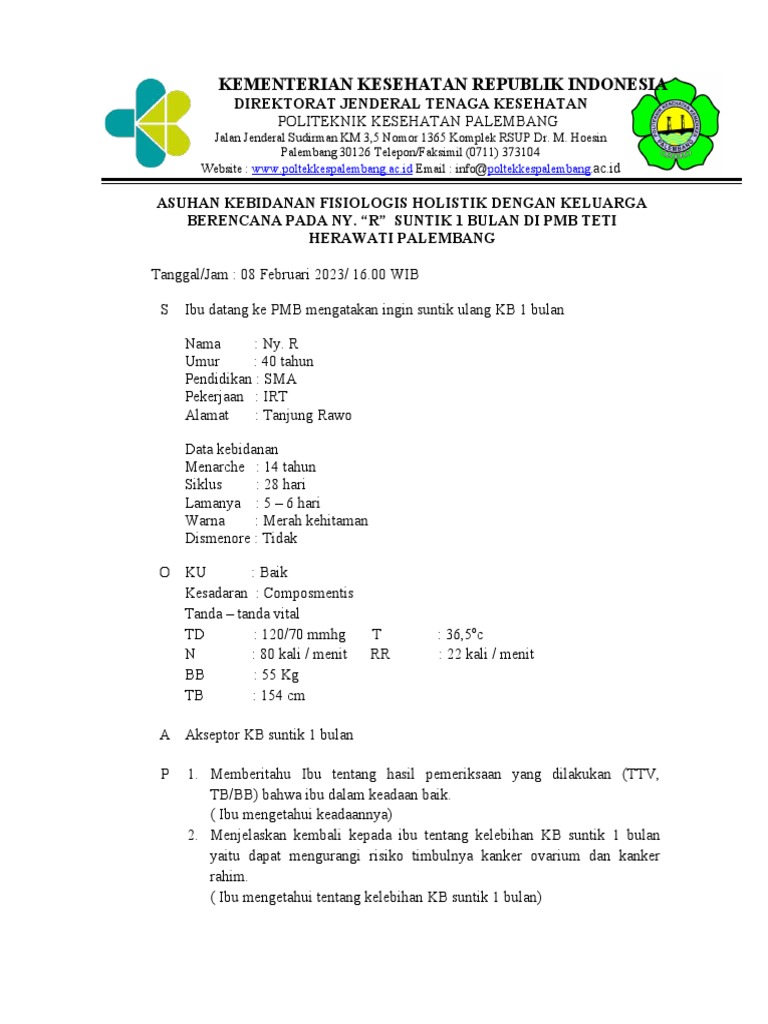 Soap KB Suntik 1 Bulan | PDF
