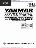 Komatsu Saa4d95le-5 Engine Manual | PDF | Vehicle Parts | Engine Technology