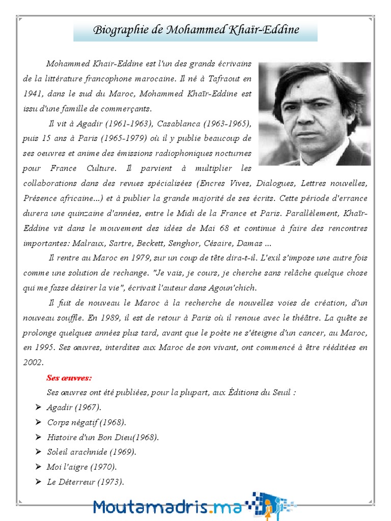 Cours 2bac L FR 08 | PDF