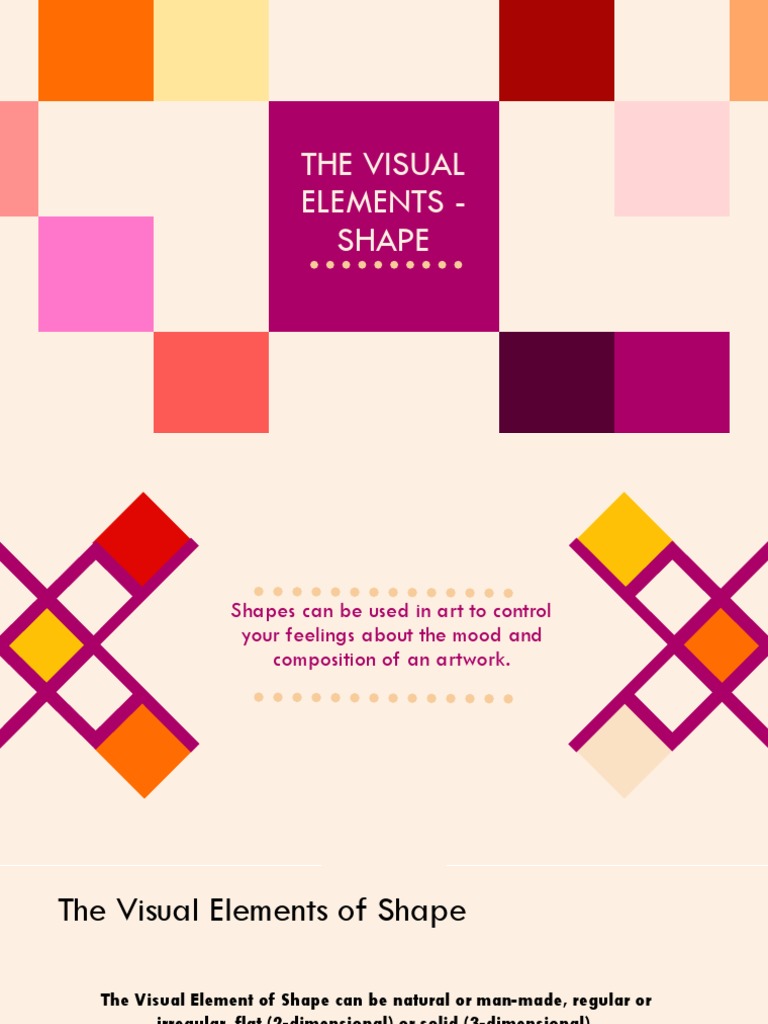Shape - Elements of Art | PDF