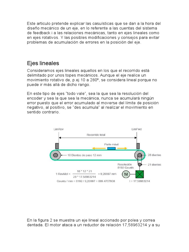 Configuracion y Calculo de Un Eje | PDF Configuracion y Calculo de Un Eje | PDF