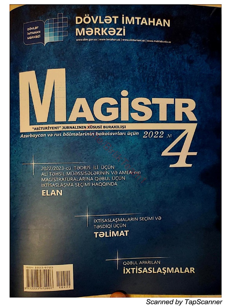 Magistr 4 Mir - Az | PDF