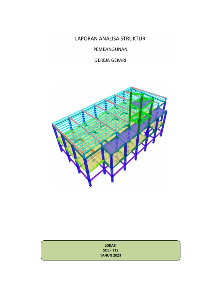 Analisa Struktur Gereja Gekari Soe | PDF