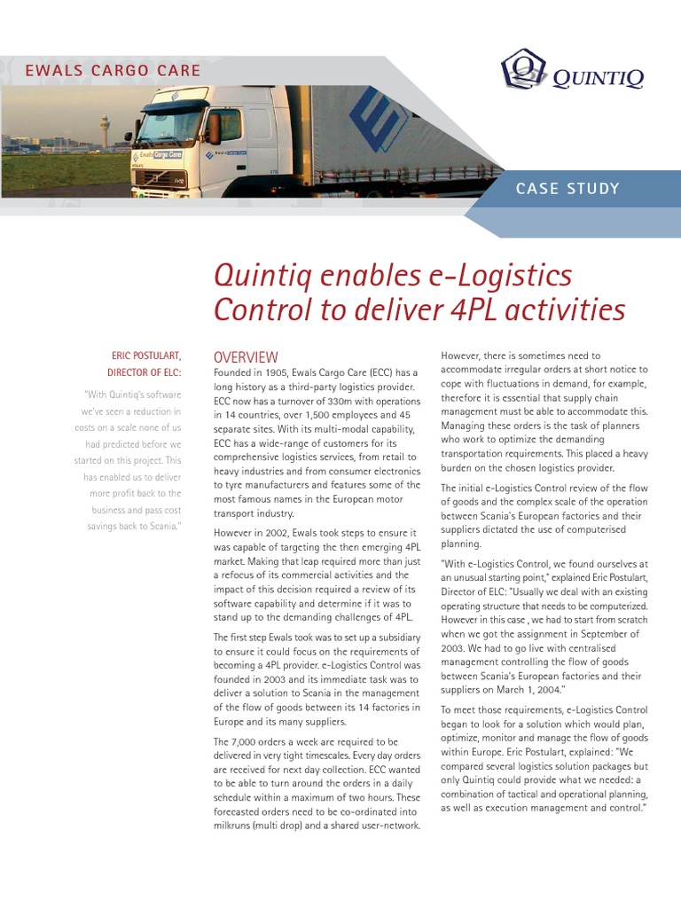 Making-the-Leap-to-the-4PL-Market | PDF | Logistics | Supply Chain