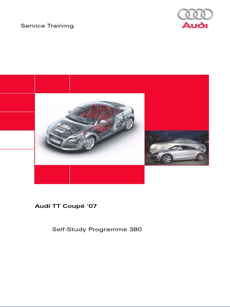 Audi TT Coupe 2007 Service Training | PDF