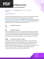 CAPE-V Scoring Guidelines and Example | PDF | Human Voice | Perception