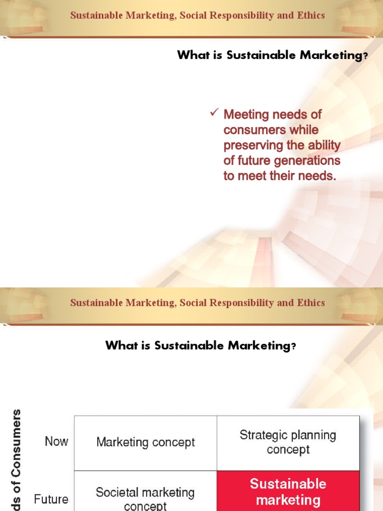 Sustainable Marketing Theme 12 Complete | PDF | Sustainability | Marketing