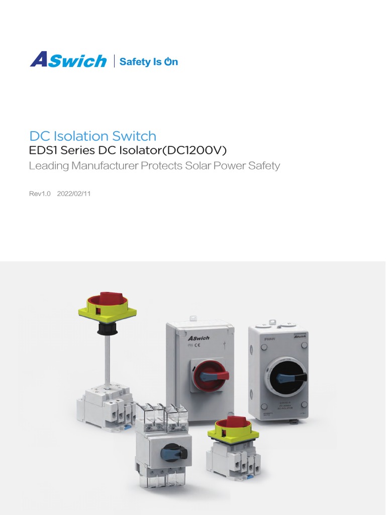 DC Isolator | PDF