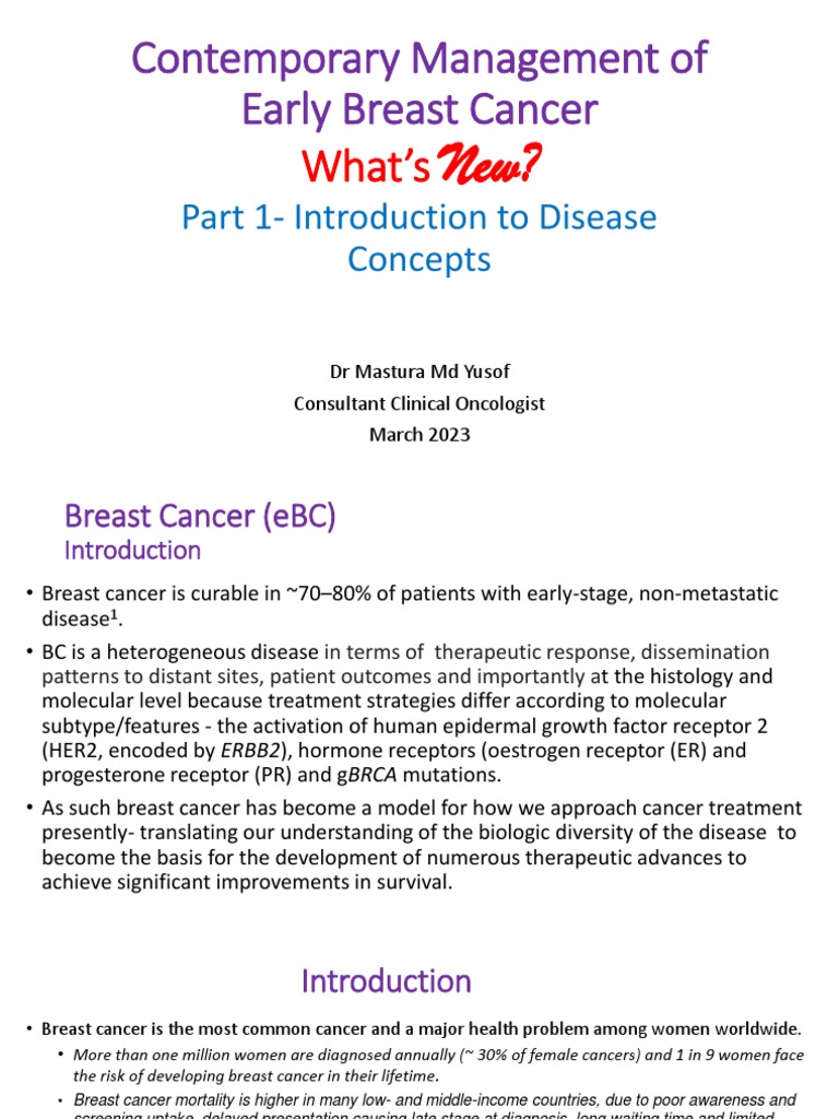 Breast Cancer Masterclass Notes | PDF | Breast Cancer | Cancer