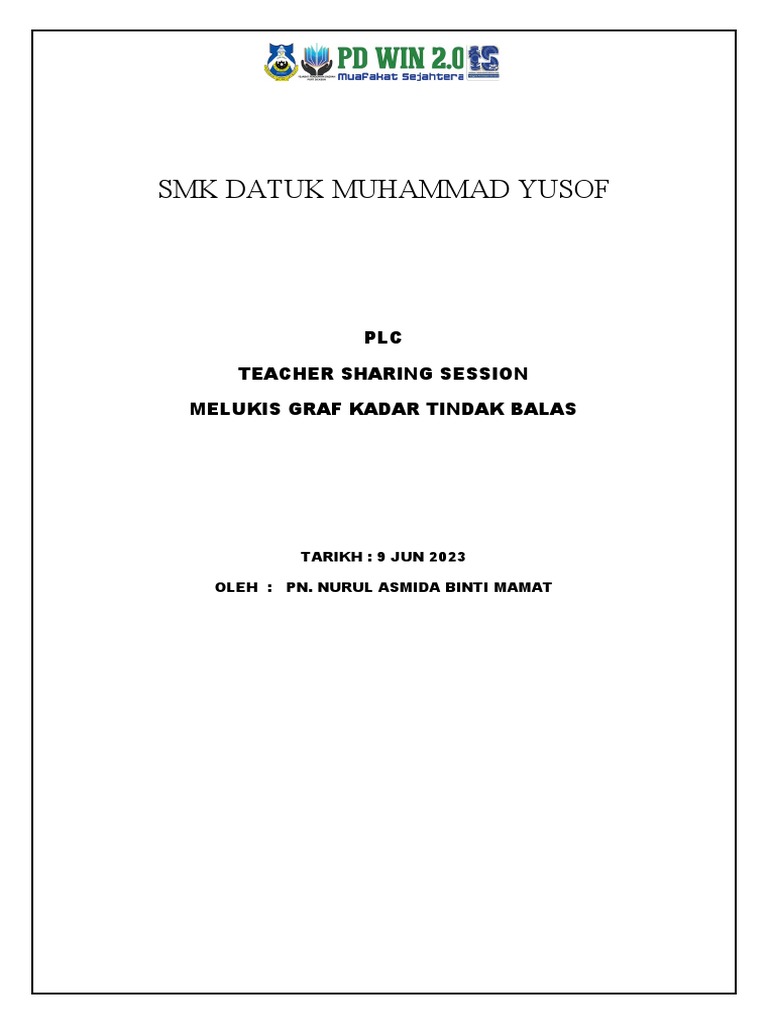 PLC Panitia Kimia | PDF