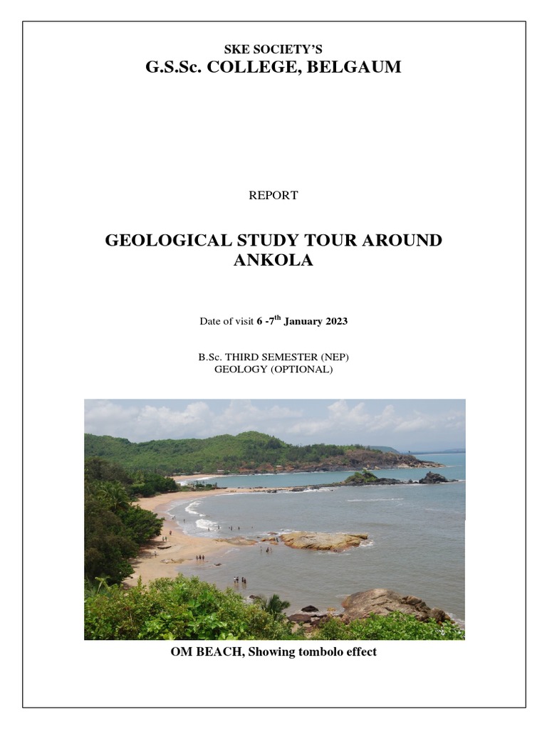 Geological Study Tour Report Ankola 2023 | Download Free PDF | Rock (Geology) | Granite