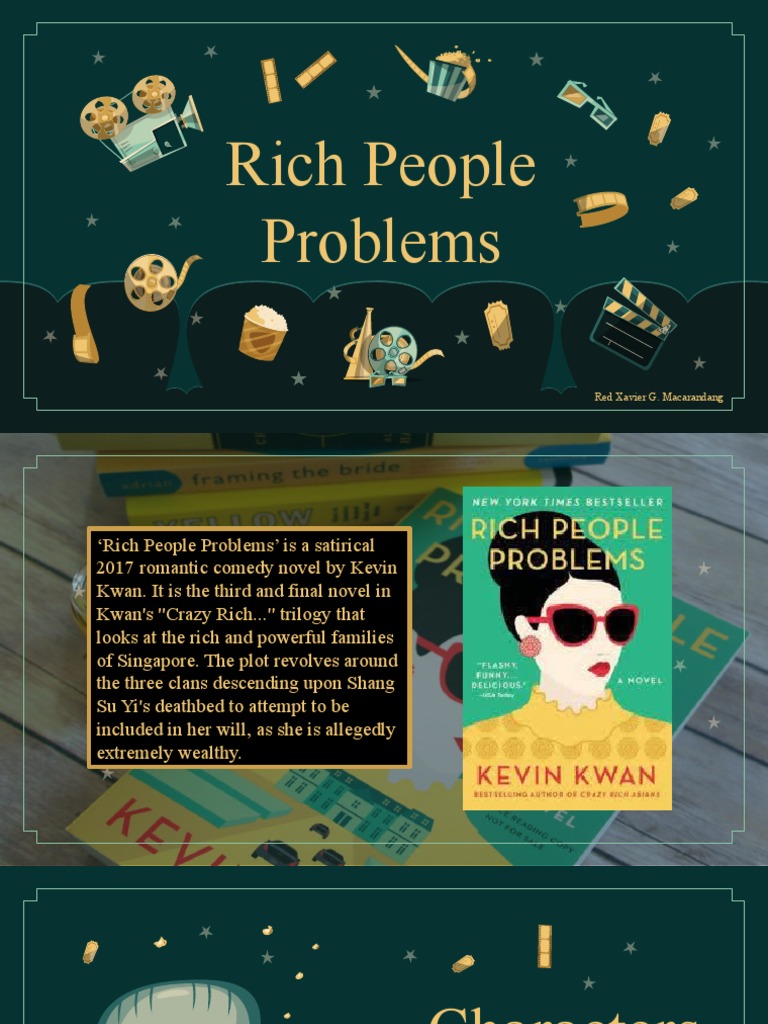 Rich People Problems: Satirical Novel Analysis | PDF