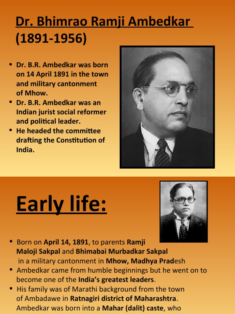 Dr. B.R. Ambedkar: Life and Legacy | PDF | Dalit | Politics Of India